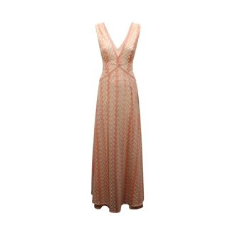 PHO Firenze Abito Lurex Wo Spacchi Kleid - - Dresses - Damen - Mehrfarbig - L