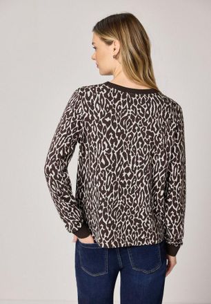 Street One Langarmshirt Jacquard