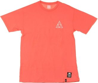 HUF Coral Cayenne Essentials T-Shirt - - Tops - Herren - Orange - XL