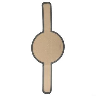 Generic Rouleau de p&acirc;te sans effort avec tapis de p&eacute;trissage sans silicone et poign&eacute;e confortable (C)