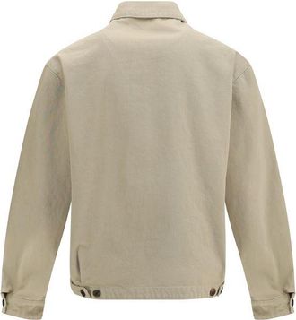 Prada Mens Beige Cotton Denim Jacket Clothing
