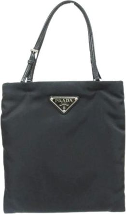 Prada Pre-owned Vintage Nylon Shoulder Bag - Femme - Pre-owned - Noir - Taille: ONE Size
