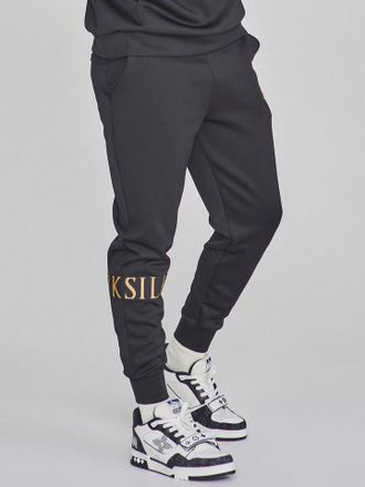 Siksilk Jogger Pants SikSilk Herren Schwarze Dynamic Jogginghose
