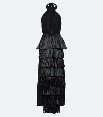 Johanna Ortiz Verziertes Leinenkleid
