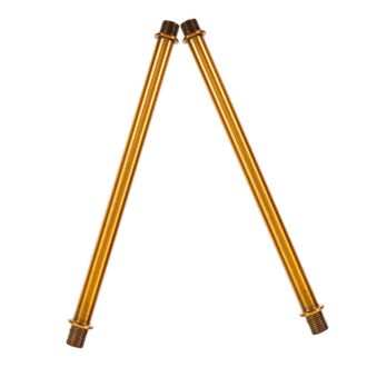 Angoily 2st&uuml;cke Wandleuchtenrohr Mit Gewinde Verbindungselement F&uuml;r Wandbeleuchtung Ersatz F&uuml;r Lampenschaft F&uuml;r Herstellungsrohr Und Deckenstangenbeleuchtungs