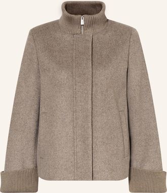 Comma Comma Kastenjacke beige