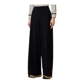 Roberto Ricci Design Pantalone Surflex Light Travel a palazzo - - Trousers - Damen - Schwarzk - XS