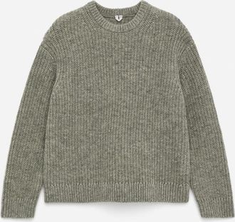 Arket Wollpullover -Grau