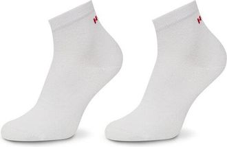HUGO BOSS Lange Socken 50516396 Wei&szlig;