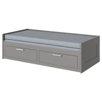 IKEA BRIMNES Tagesbett/2 Schubladen/2 Matratzen