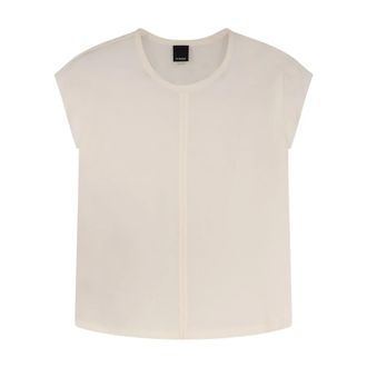 Pinko Pinko, Femme, Blouses et Chemises, Blanc, Taille: 42 FR Blossom Silk Shirt