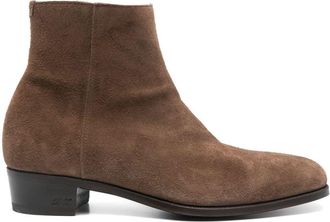 Lidfort Stiefel aus Wildleder - Braun