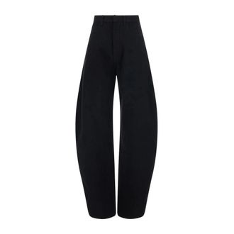 Alaia Round Wide-Leg Jeans - - Jeans - Damen - Schwarzk - XS