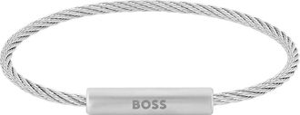 BOSS Jewelry Drahtarmband für Herren Kollektion ALEK aus Edelstahl