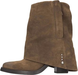 Ash Ash, Femme, Chaussures, Brun, Taille: 38 EU Bottines en Daim