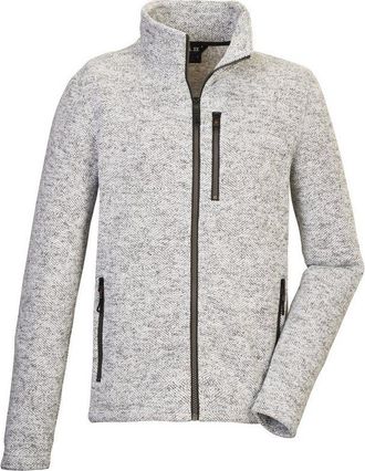 G.I.G.A. DX by killtec Fleecejacke GW 55 MN KNTFLC JCKT Zeitlose Strickfleecejacke, recyceltes Material, Taschen mit Zipper