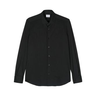 Mazzarelli Homme, Chemises, Noir, Taille: XL Casual Chemises