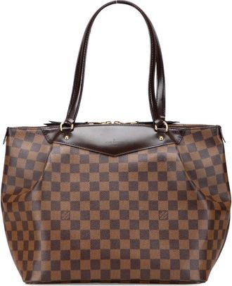 Louis Vuitton Hobo Bags - Damier Ebene Westminster GM - Gr. unisize - in Braun - für Damen