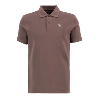 Barbour Sports Polo - - Tops - Herren - Braun - S