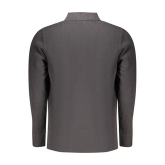 Timberland Long-Sleeved Cotton Polo Shirt - Black