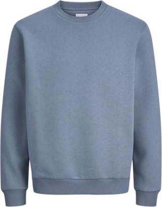 Jack & Jones Jack & Jones Jjebradley Sweat Crew Noos Pls - Grande Taille, Blue Mirage., 3XL