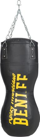 Benlee Rocky Marciano Body- und Uppercut- Boxsack aus Kunstleder Riccardo 120cm, Black