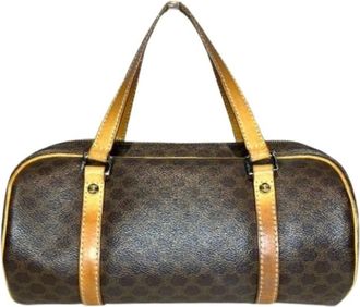 Celine Sac &agrave; bandouli&egrave;re vintage Pre-owned - Femme - Pre-owned - Brun - Taille: ONE Size