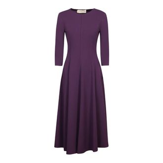 Blanca Vita Femme, Robes, Violet, Taille: 38 FR Robe &Eacute;l&eacute;gante Violette Aw24