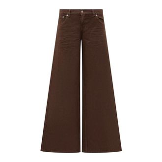 Stella McCartney Mid-Rise Wide-Leg Jeans aus Denim - - Jeans - Damen - Braun - W25