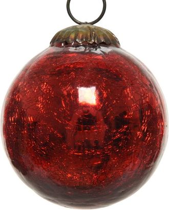 Kaemingk SFERA VETRO MM.75 ROSSO CRACK