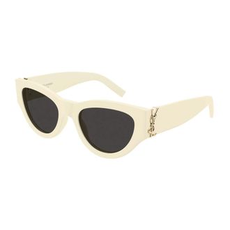 Saint Laurent M94 Sonnenbrille - - Accessories - Damen - Wei&szlig; - 53 MM