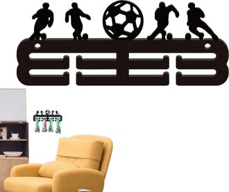 Generic Troph&auml;enregal | Wand Acryl Auszeichnungen Aufbewahrungsbox mit Haken - Pr&auml;sentationsb&uuml;gel Belohnungen,f&uuml;r Herausforderung Jogger Berufe Fu&szlig;ball Baseba