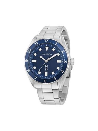 Nautica Uhr Finn World NAPFWF407 Silberfarben