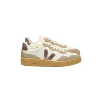 Veja Baskets V-90 en cuir - Femme - Chaussures - Multicolore - Taille: 37 EU