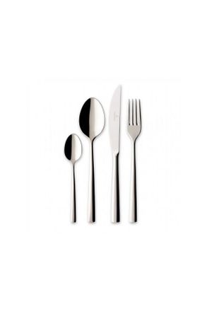Villeroy & Boch Besteckset Piemont, Edelstahl, Metall, 4-teilig, ergonomischer Griff, hitzebest&auml;ndig, Essen & Trinken, Besteck, Besteck-Sets