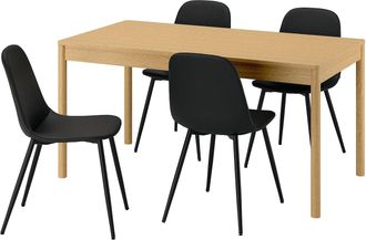 IKEA TONSTAD / NORDMANSSK&Auml;R Tisch und 4 St&uuml;hle