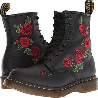 Dr. Martens Femme bovver Boots, Noir Black Black, 42 EU