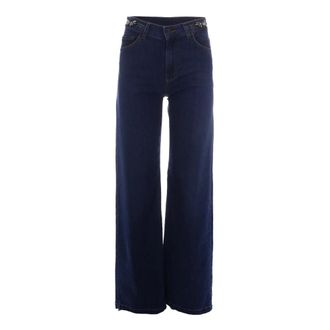 Liu Jo Pant Flare Cintini H.w. - - Jeans - Damen - Blau - W28