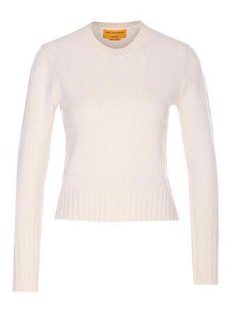 Guest In Residence Pull Col Rond - Blanc