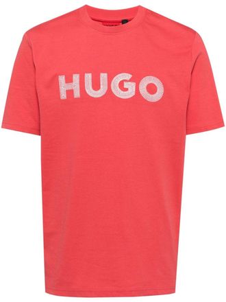 HUGO BOSS t-shirt Drochet - Rouge