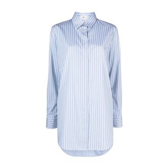 Etro Langarmhemd - - Blouses & Shirts - Damen - Blau - XS