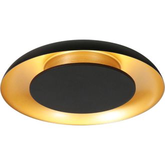 Steinhauer Steinhauer - plafonnier - Golden Veil - noir - m&eacute;tal - &Oslash; 40cm