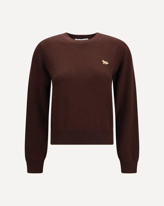 Maison Kitsun&eacute; Baby Fox Merino Jumper Female M