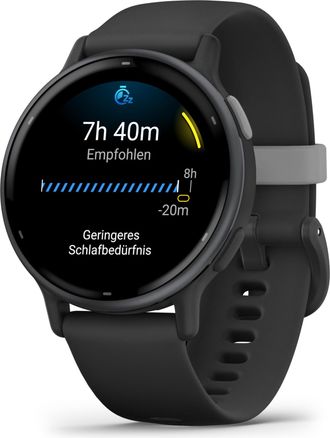 Garmin Vivoactive 5 renewed - AMOLED GPS Smartwatch mit Fitness- und Gesundheistfunktion, Musik, (Generalüberholt)