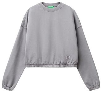 Benetton Maille G/C M/L, Gris, S