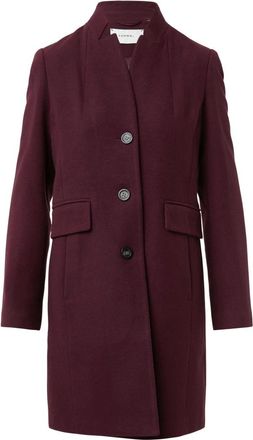 Comma Eleganter Mantel mit Reverskragen - - Coats - Damen - Rot - 2XL