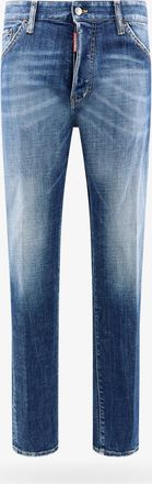 Dsquared2 Cotton jeans with back logo patch - DSQUARED2 - gender_Man