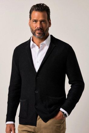 JP1880 Poloshirt Stricksakko FLEXNAMIC Vintage Look