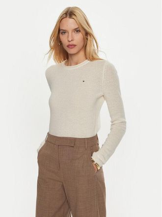 Tommy Hilfiger Pullover WW0WW44161 Écru Regular Fit