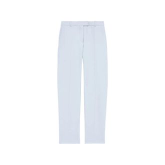 Alexander McQueen Damen, Hosen, Blau, LGr&ouml;&szlig;e